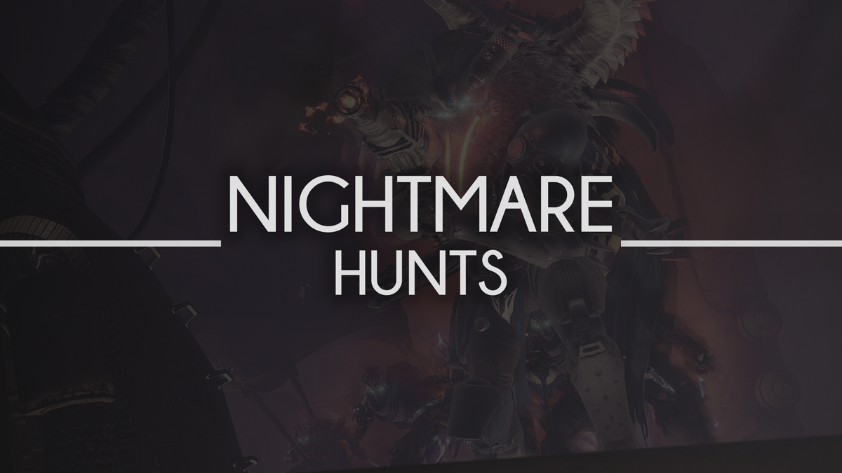 Nightmare Hunts Carry - Destiny 2 Boosting – PlayerBoost